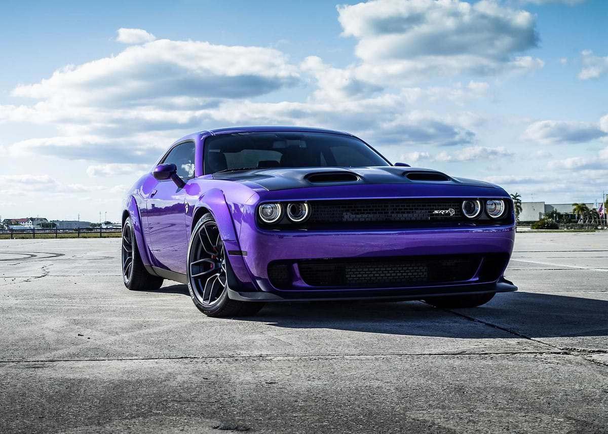 'Dodge Challenger' Poster, picture, metal print, paint by Monster Car ...