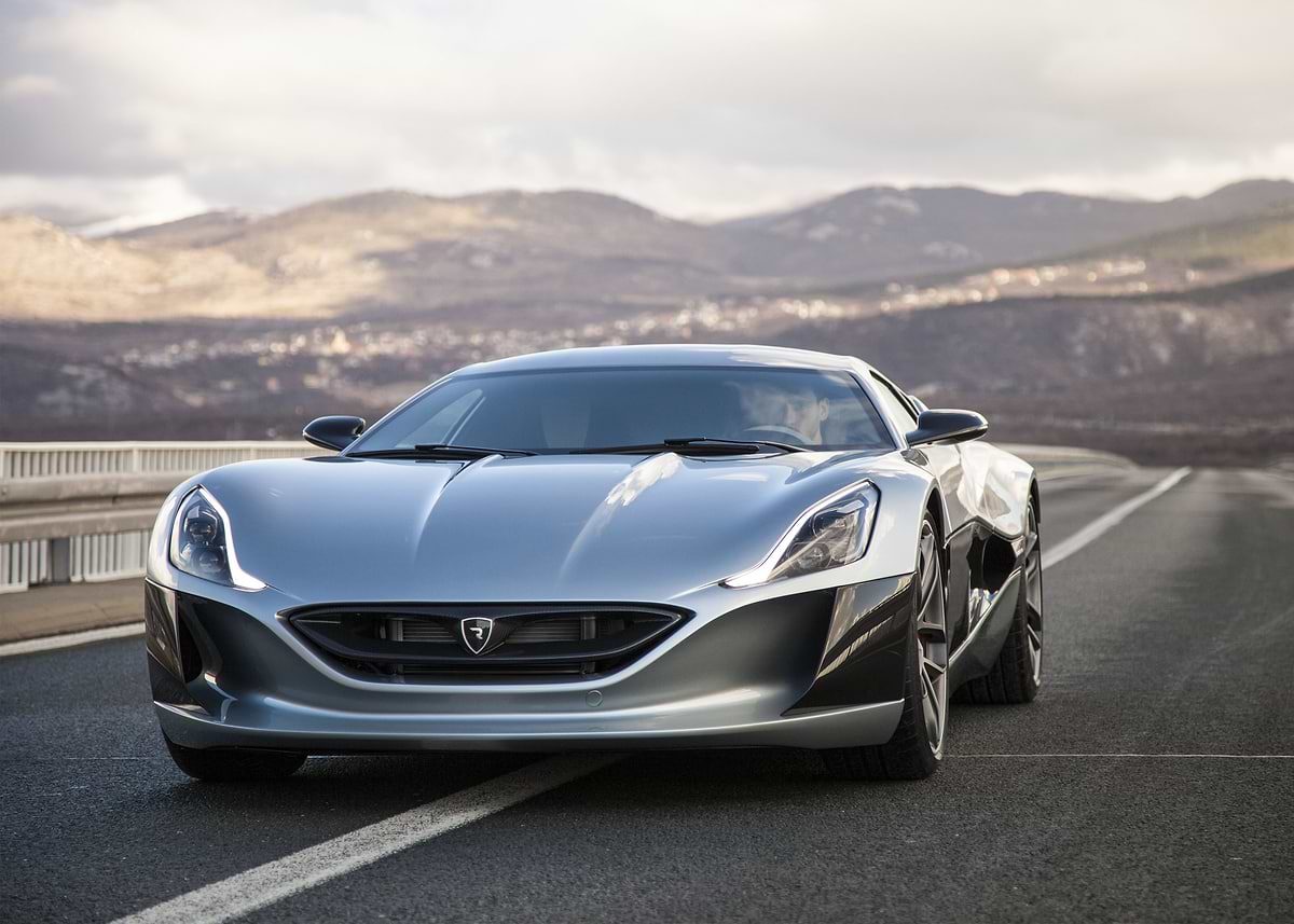 'Rimac Concept 1' Poster, picture, metal print, paint by Monster Car ...