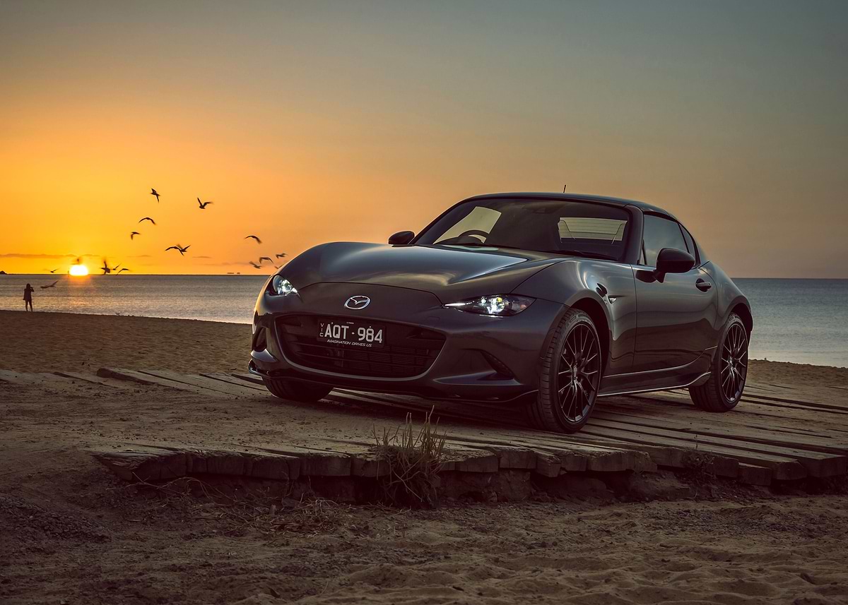 'Mazda MX5' Poster, picture, metal print, paint by Monster Car | Displate
