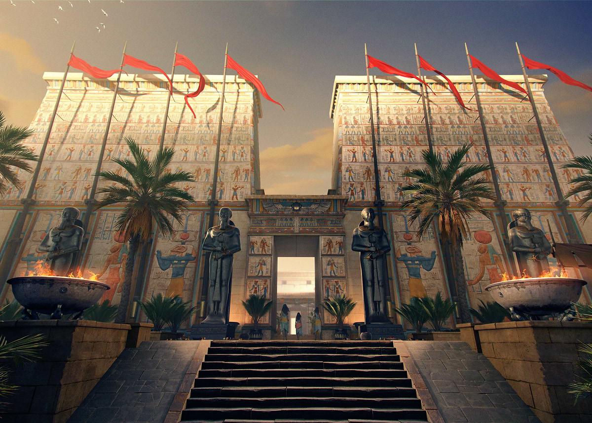 'AC Origins' Poster, picture, metal print, paint by Assassin's Creed ...