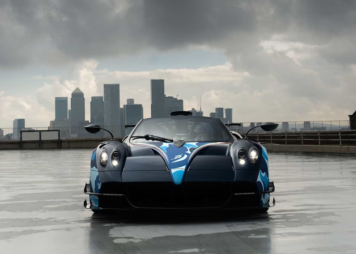 'pagani hyura 2023 roadster' Poster, picture, metal print, paint by ...