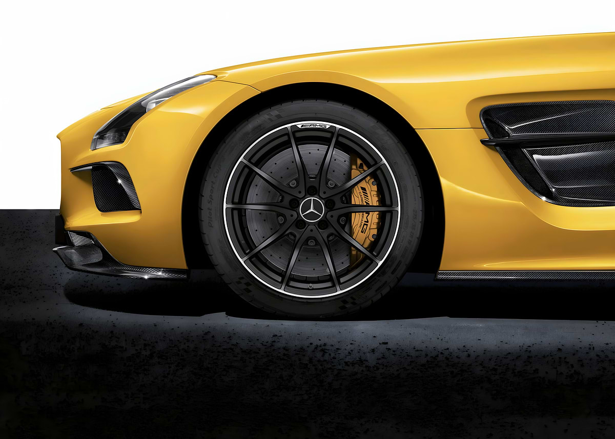 'Mercedes Benz sls amg' Poster, picture, metal print, paint by Supercar ...