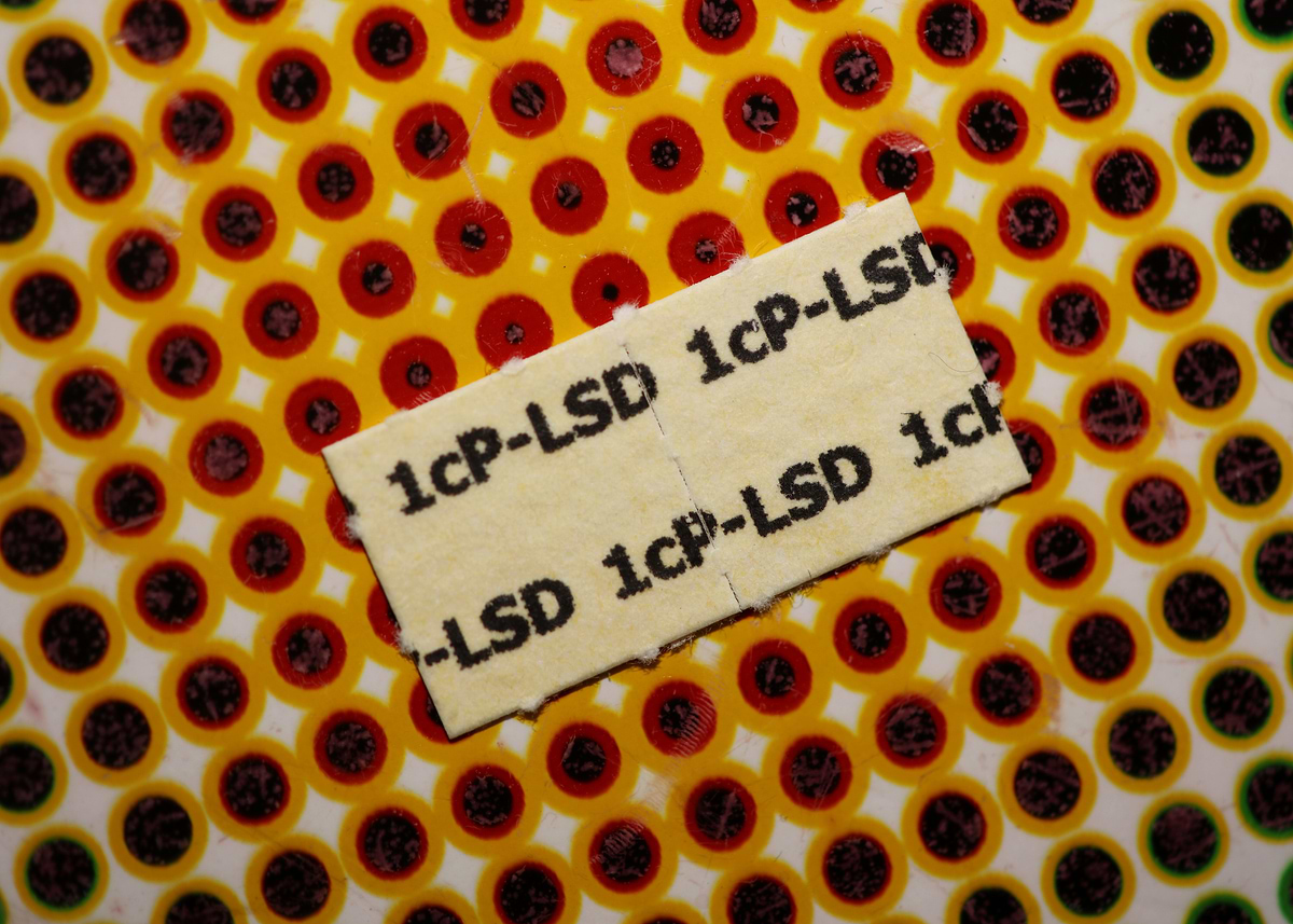 'Psychedelic lsd sticks' Poster, picture, metal print, paint by ...