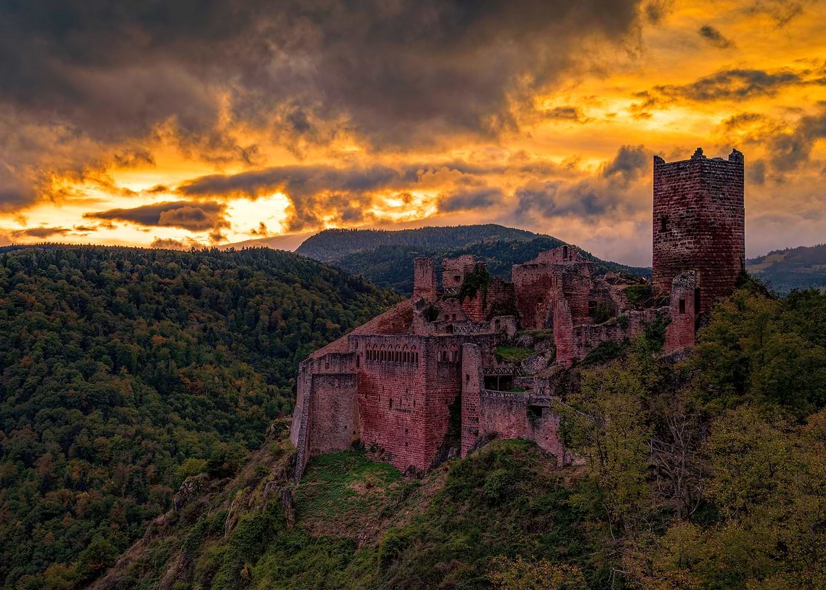 'mountains' Poster, picture, metal print, paint by adam daisy | Displate