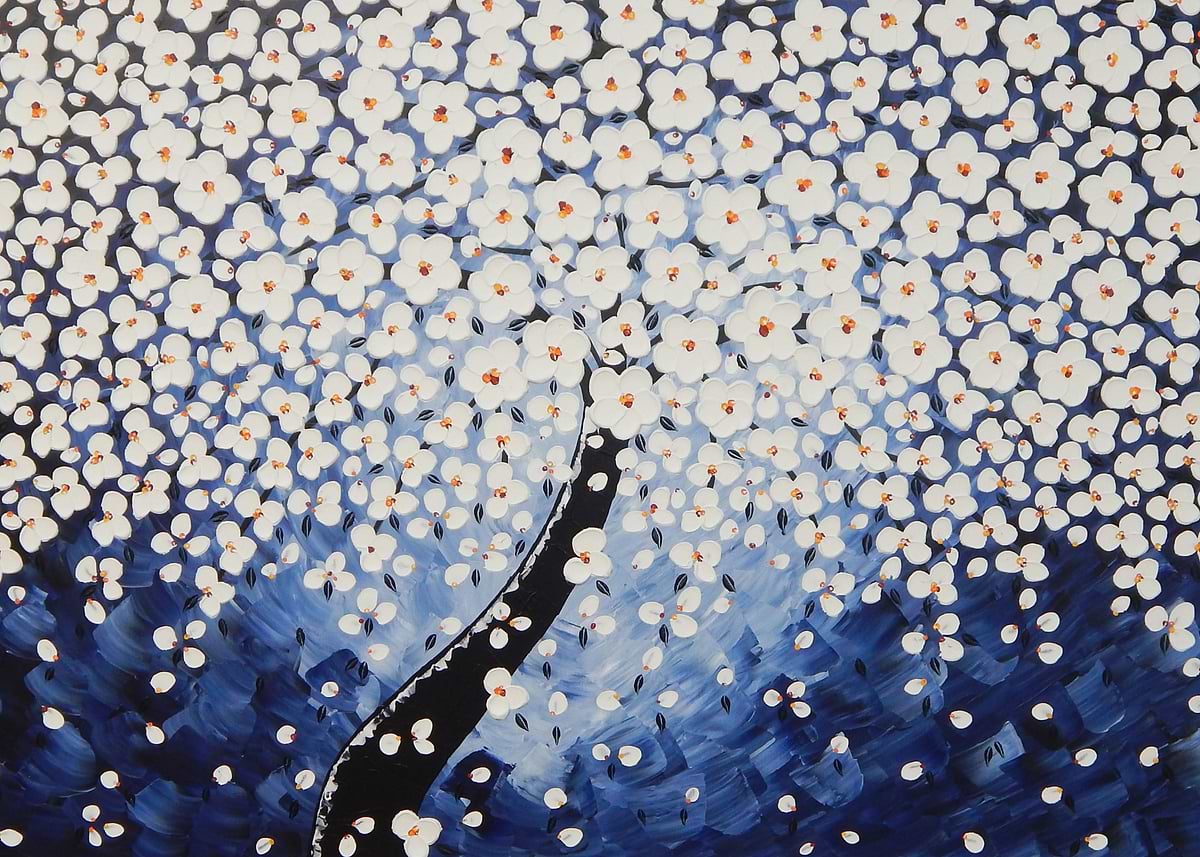 'Enlighten the Night 1' Poster, picture, metal print, paint by ilonka ...