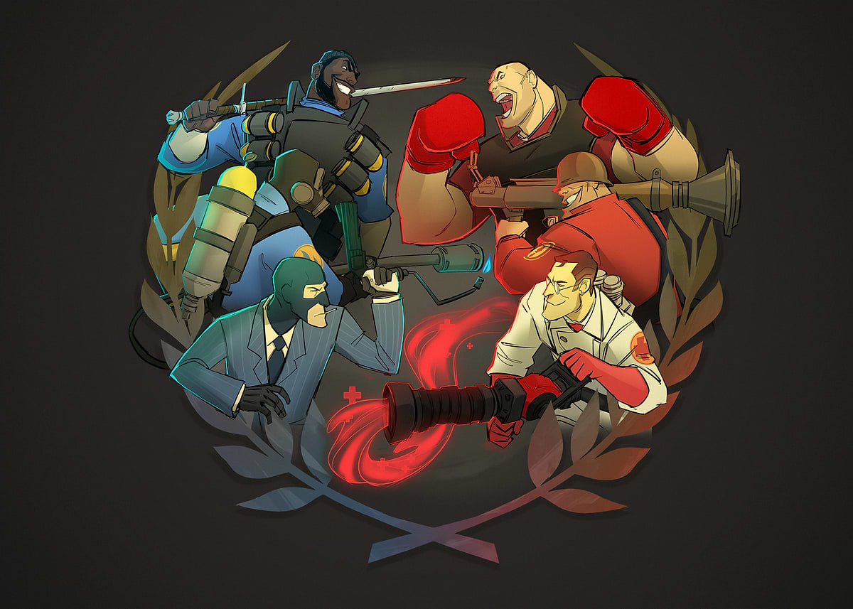 'Defensive vs Support' Poster, picture, metal print, paint by Team ...