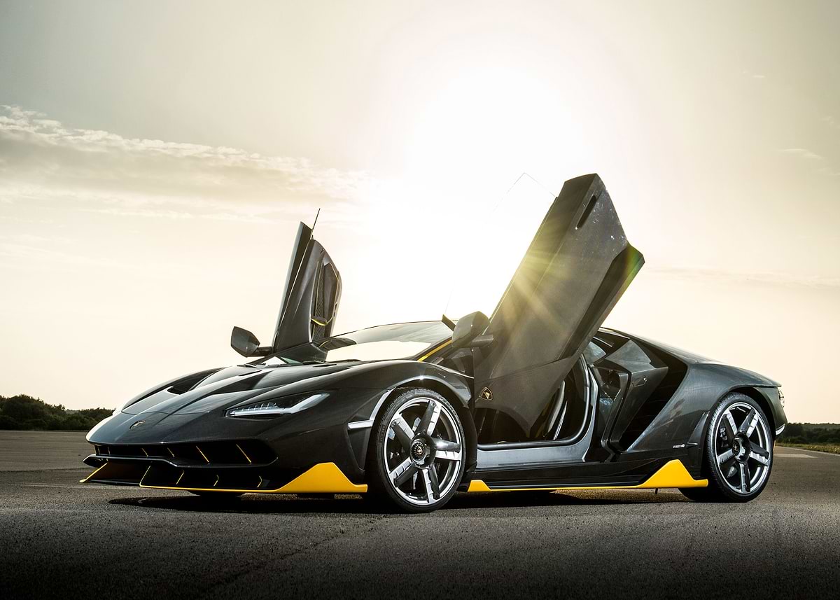 'LAMBORGHINI CENTENARIO' Poster, picture, metal print, paint by Sport ...