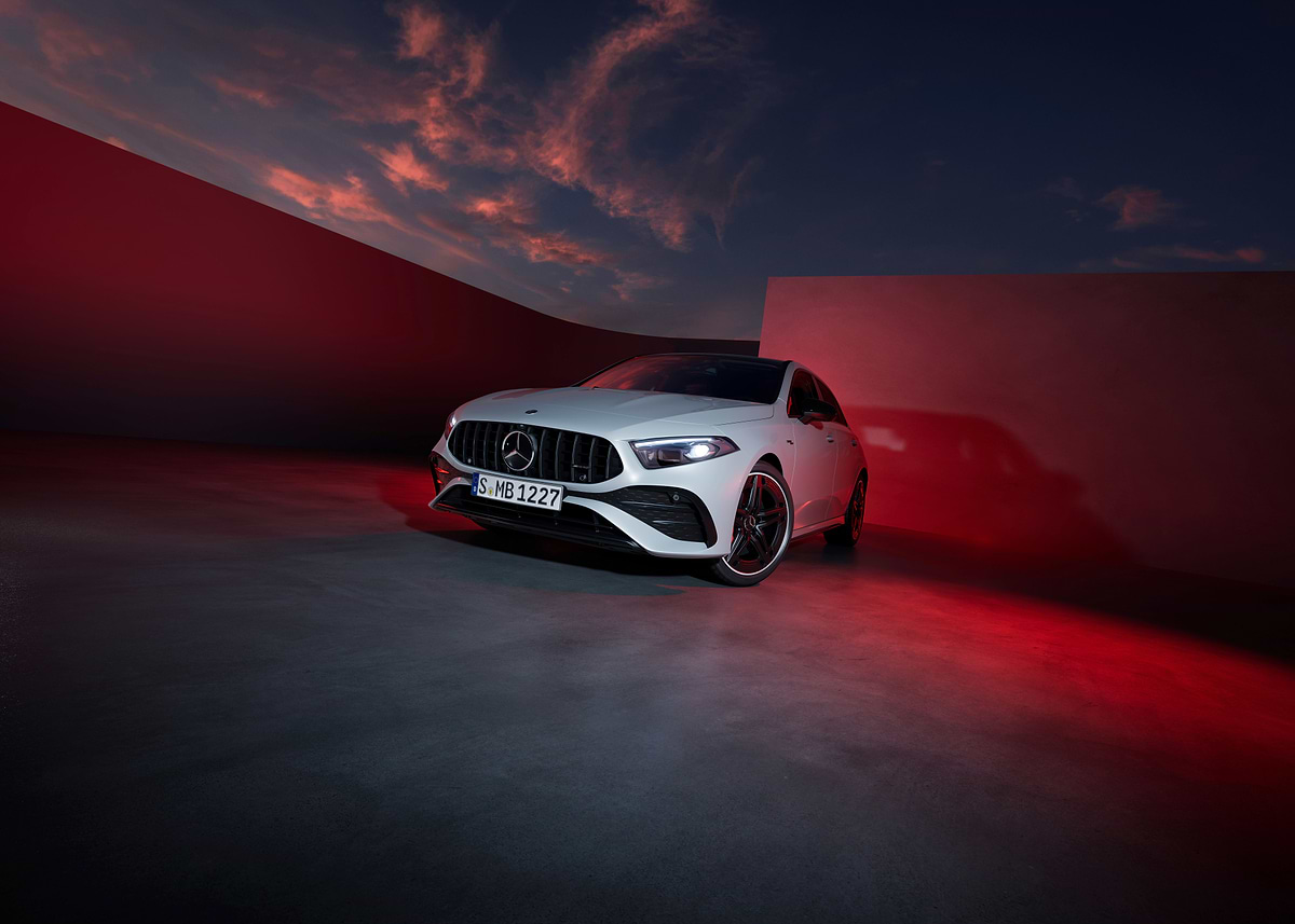 'Mercedes Benz AMG A35 ' Poster, picture, metal print, paint by Erikk ...