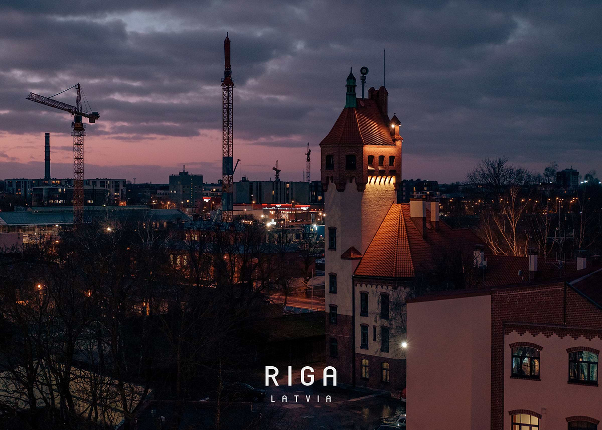 'Riga ' Poster, picture, metal print, paint by Big City | Displate