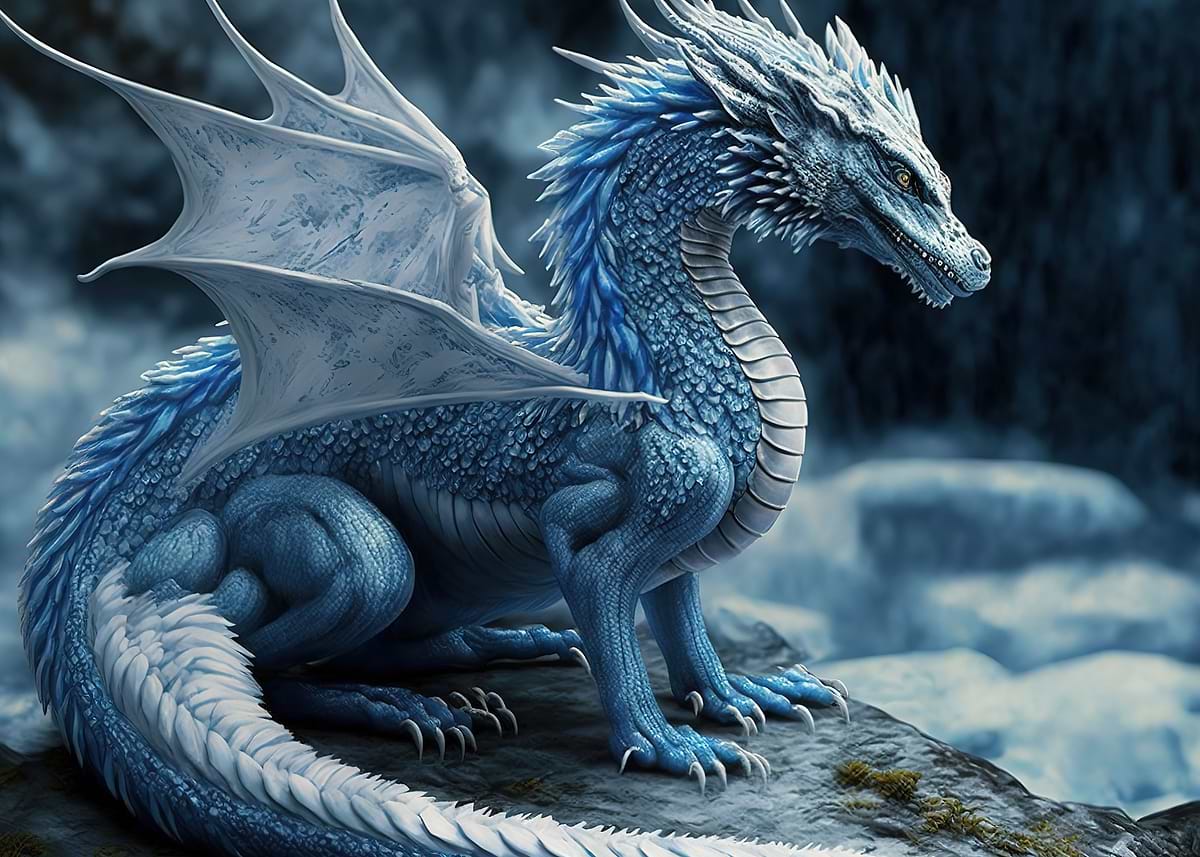 'dragon baby' Poster, picture, metal print, paint by Coral Blackwell | Displate