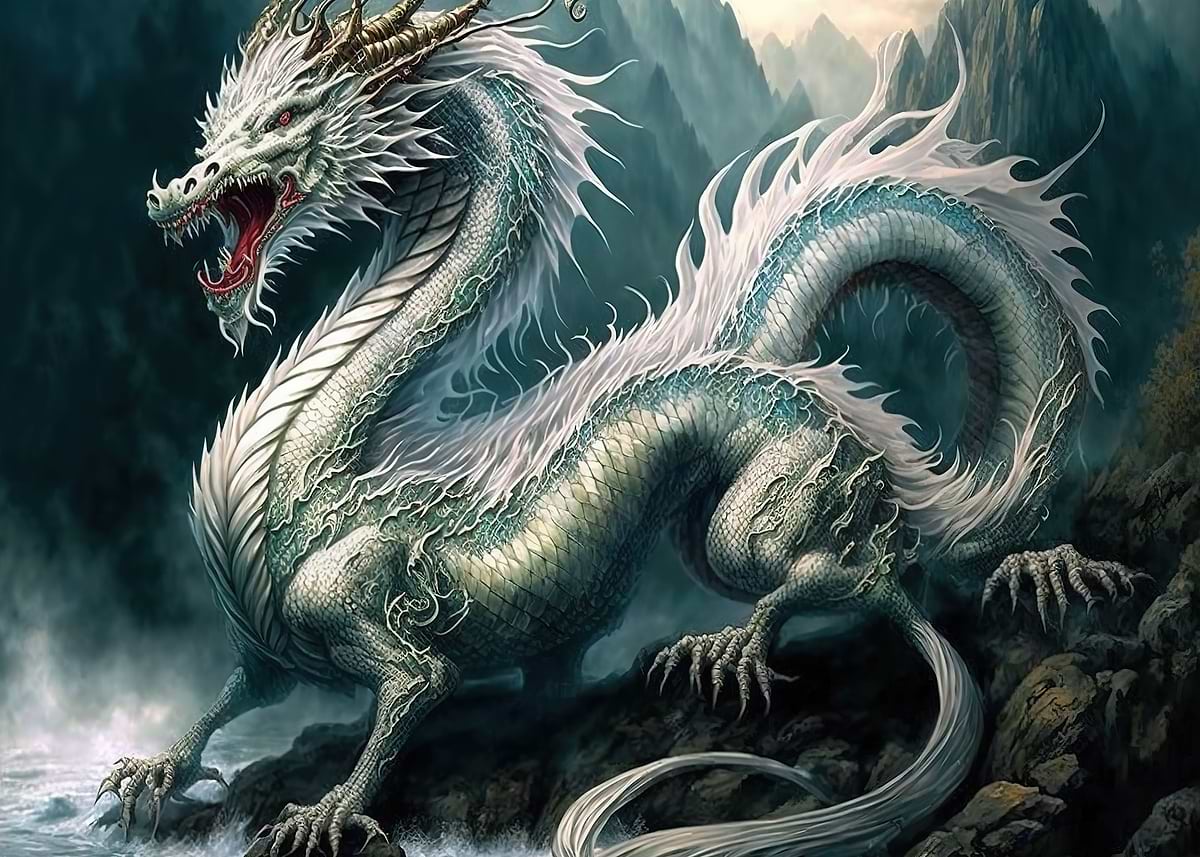 'dragon baby' Poster, picture, metal print, paint by Coral Blackwell | Displate