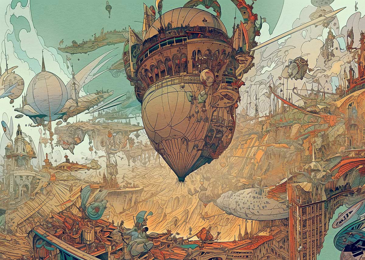 'Ornithoptheron' Poster, picture, metal print, paint by Stijn Windig ...