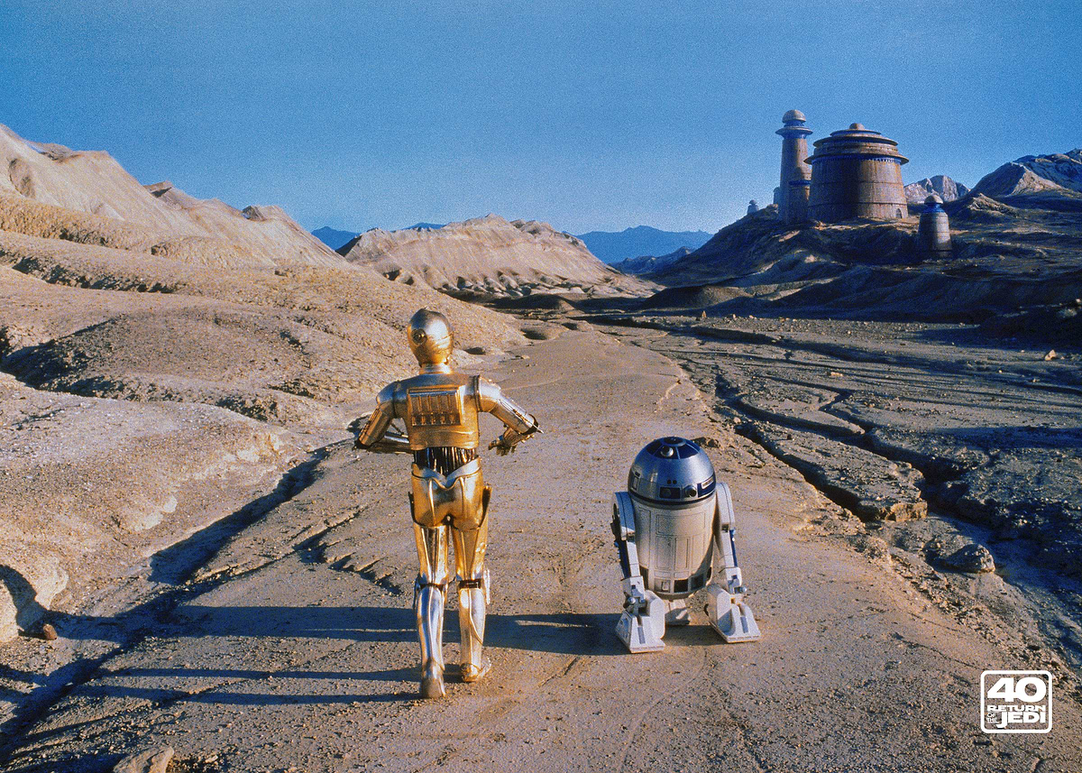 'The Droids 2' Poster, picture, metal print, paint by Star Wars | Displate