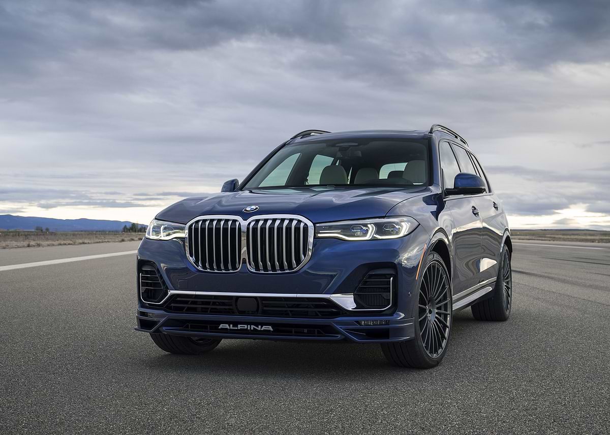 'Alpina BMW XB7 2021 SUV' Poster, picture, metal print, paint by ...