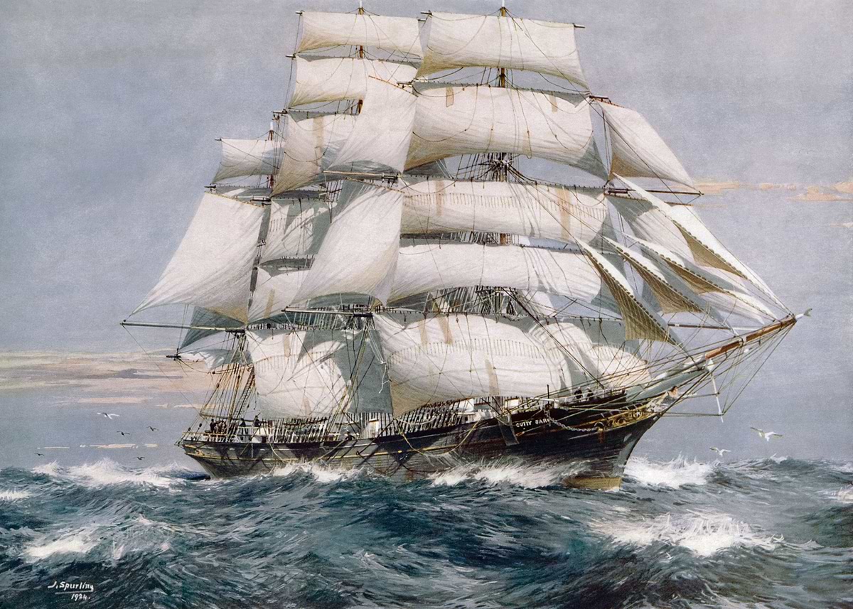 'Cutty Sark' Poster, picture, metal print, paint by Mango Art | Displate