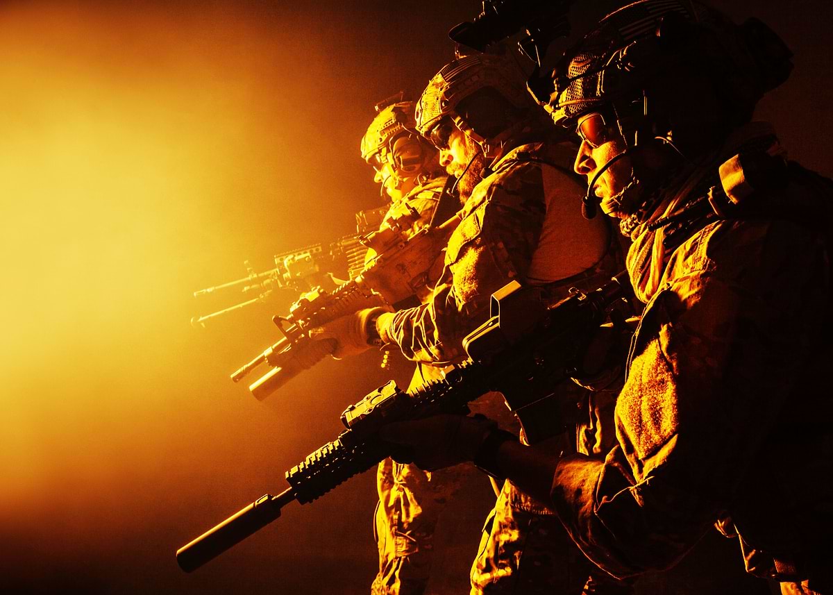 'Army Rangers' Poster, picture, metal print, paint by Getmilitaryphotos ...