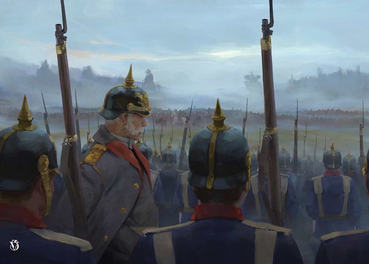 'Before the Battle' Poster, picture, metal print, paint by Victoria 3 ...
