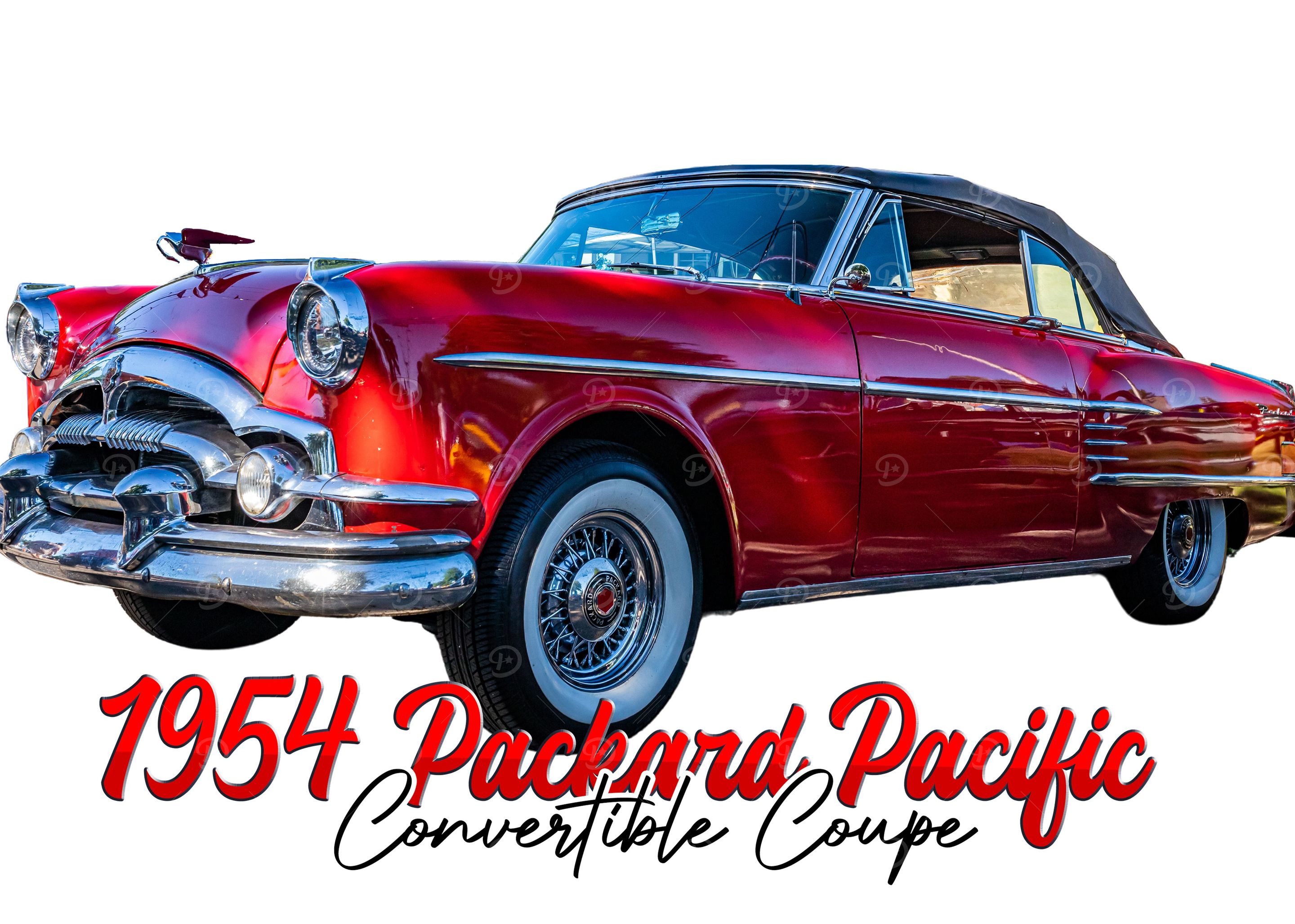 '1954 Packard Pacific ' Poster, picture, metal print, paint by Gestalt ...