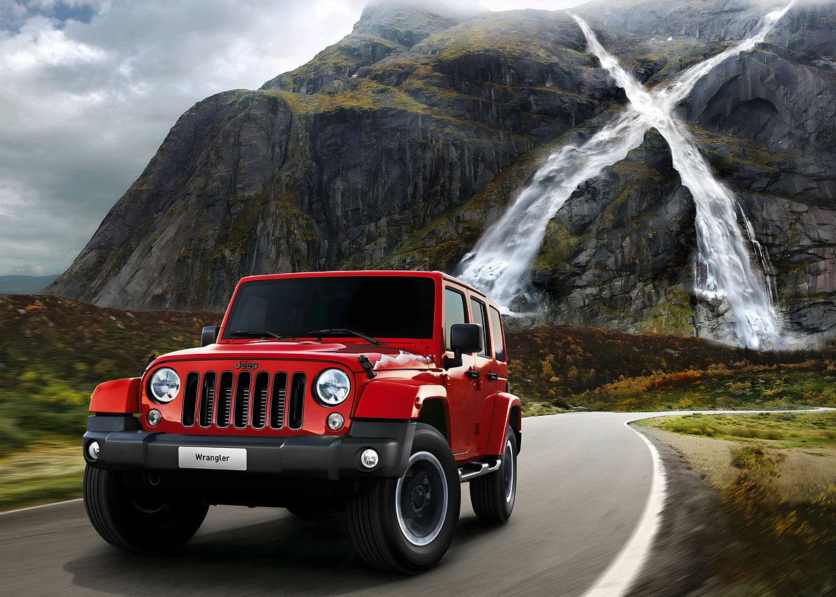 'Jeep Wrangler' Poster, picture, metal print, paint by Indi Creator ...