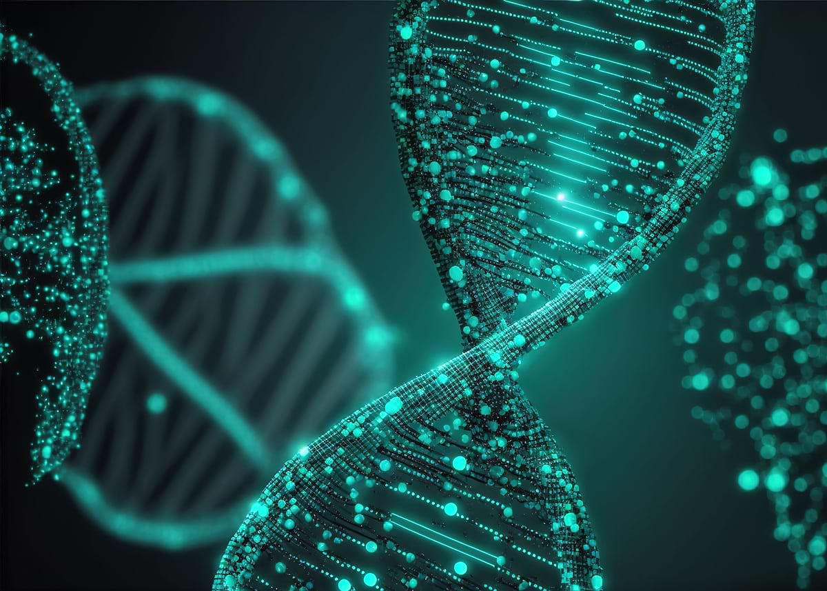 'Genetic DNA Artwork' Poster, picture, metal print, paint by Bramcrye ...