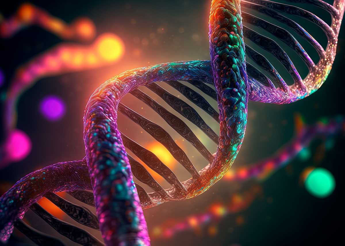 'Genetic DNA Prints' Poster, picture, metal print, paint by Bramcrye ...