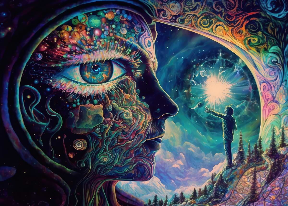 'awakening third eye' Poster, picture, metal print, paint by Anil ...