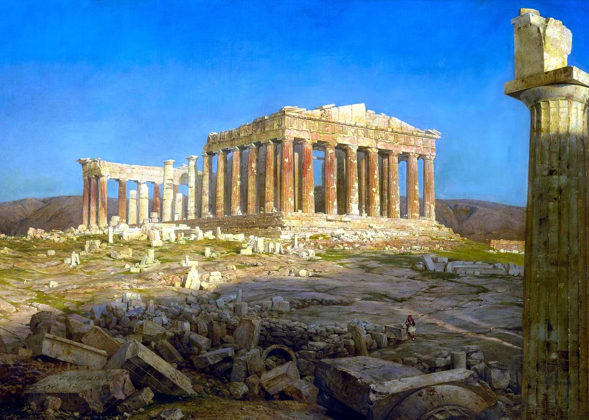 'The Parthenon' Poster, picture, metal print, paint by ViktorDesigns ...