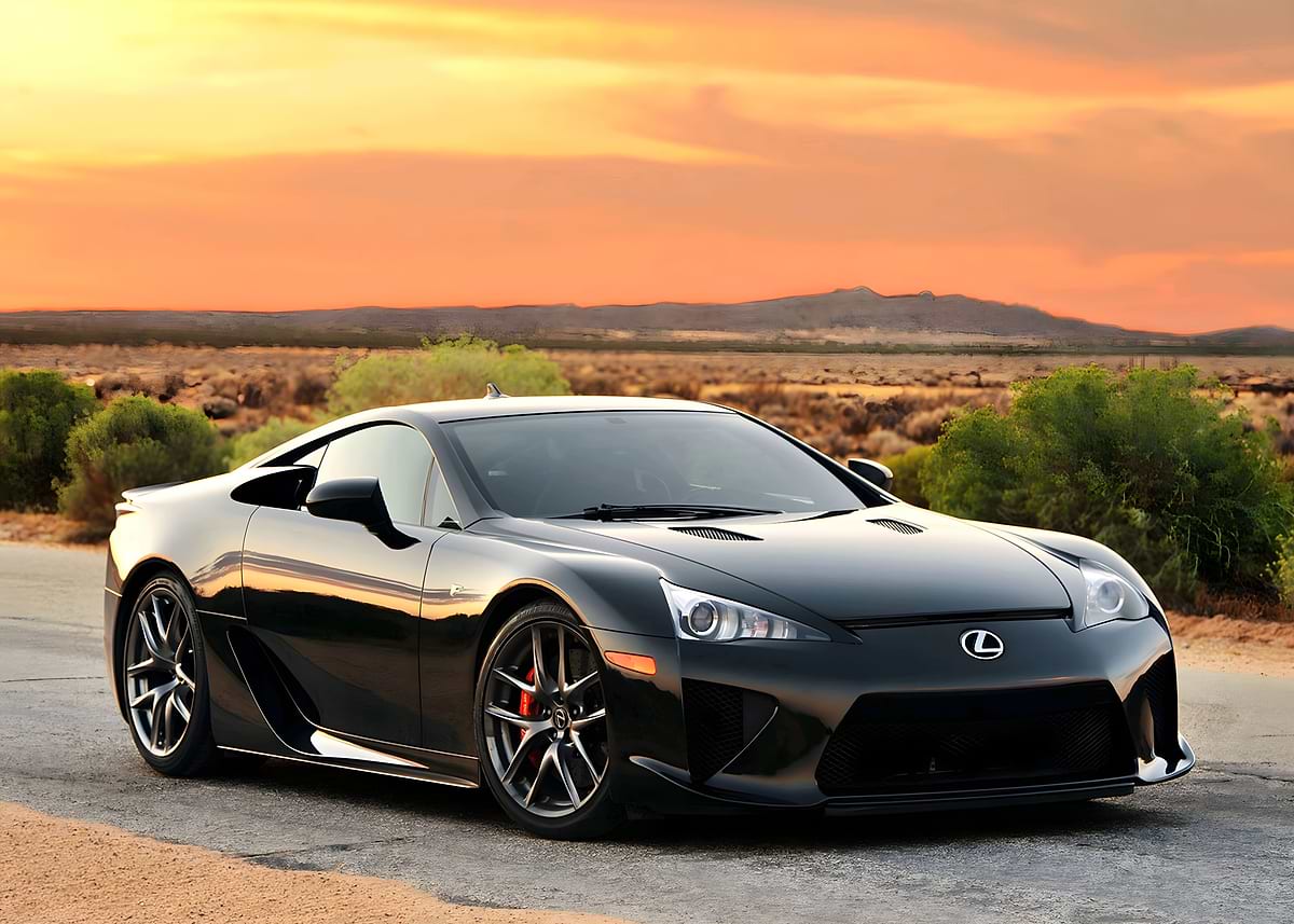 'Lexus LFA' Poster, picture, metal print, paint by Most Wanted 911 ...