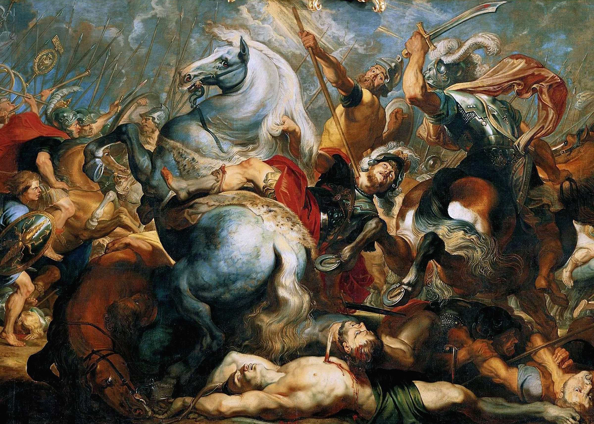 'The Death of Decius Mus' Poster, picture, metal print, paint by ...