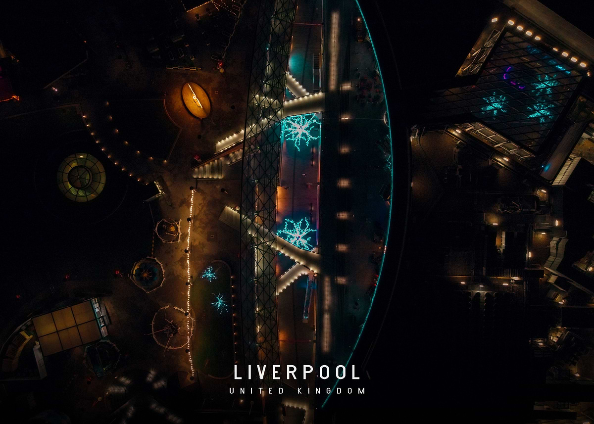 'Liverpool ' Poster, picture, metal print, paint by Famous City | Displate