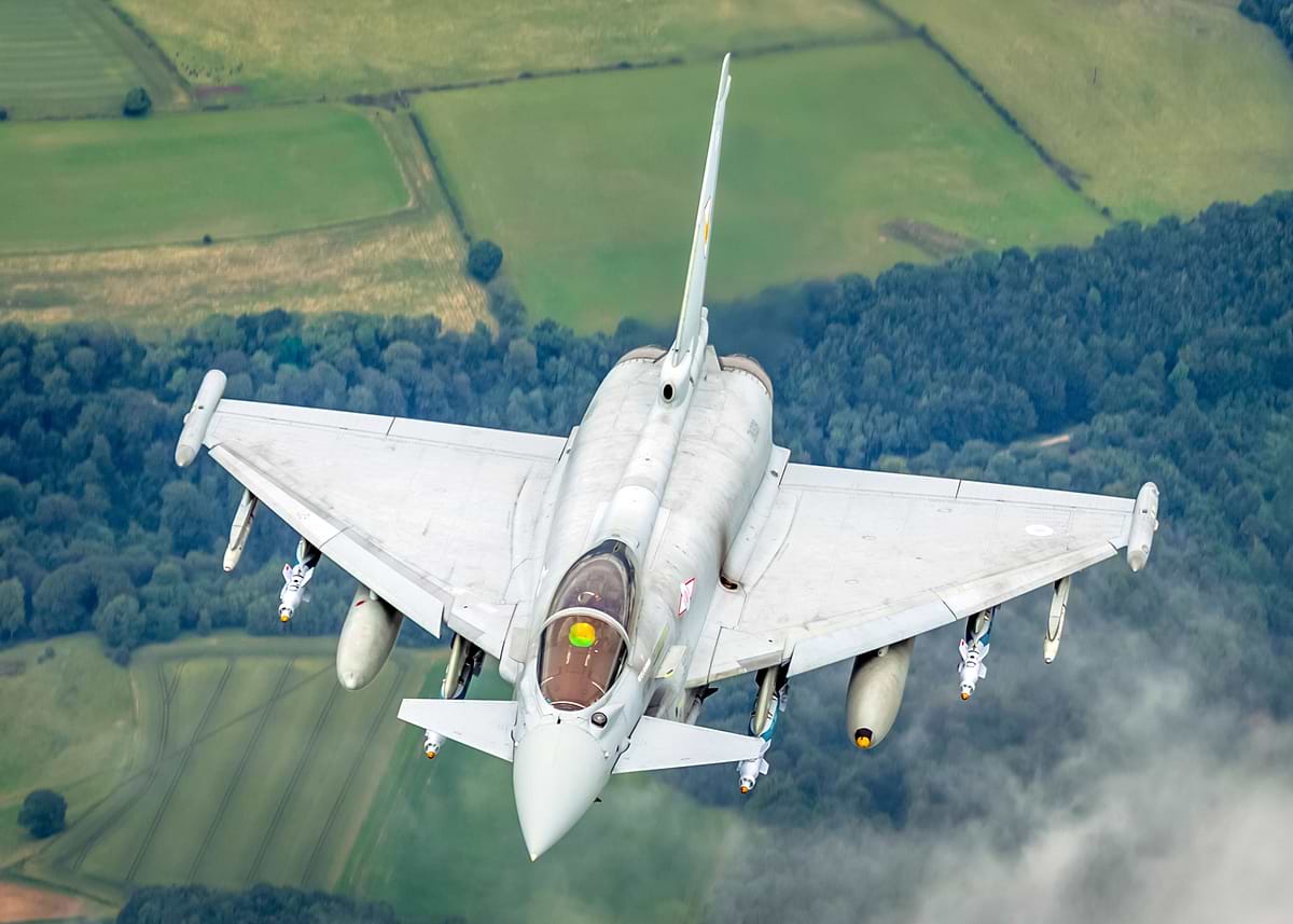 'RAF Eurofighter Typhoon' Poster, picture, metal print, paint by ...