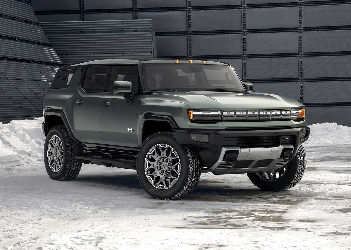 'Hummer EV Suv ' Poster, picture, metal print, paint by auto cars ...