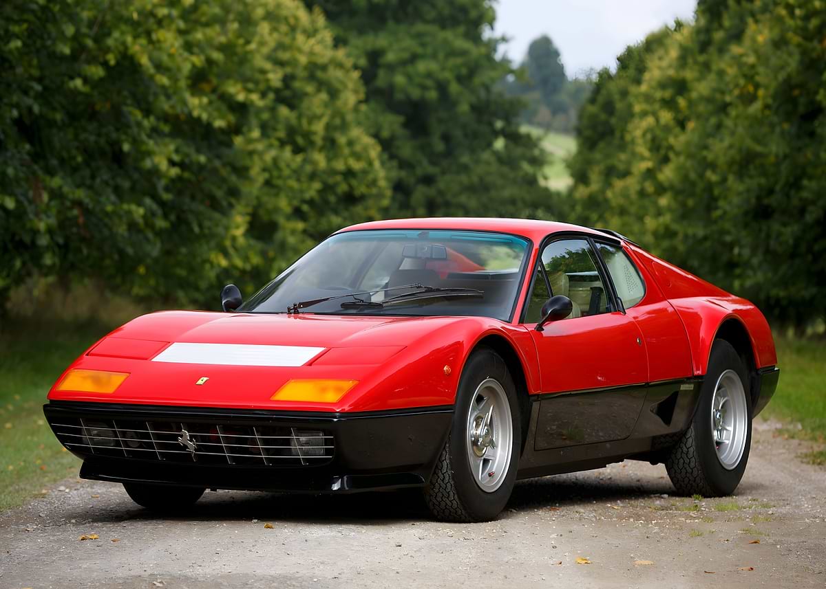 '1976 Ferrari 512 BB' Poster, picture, metal print, paint by Retro ...