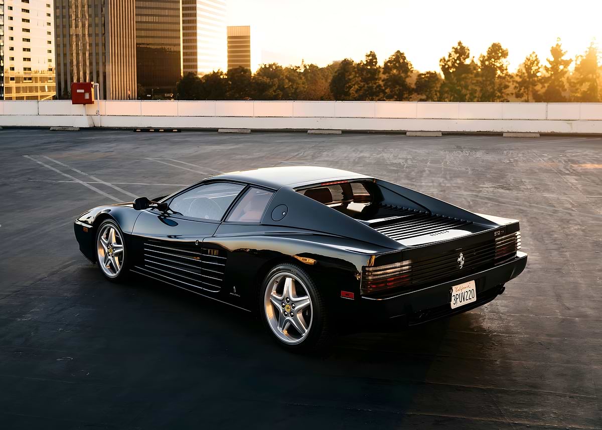 '1991 Ferrari 512 TR' Poster, picture, metal print, paint by Retro ...