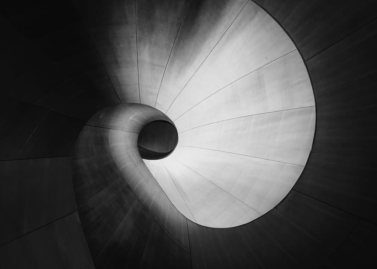 'Architecture Spiral' Poster, picture, metal print, paint by zforceda iichi | Displate