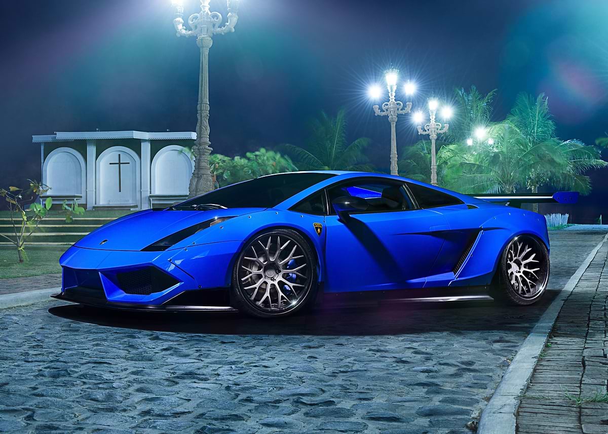 'lamborghini gallardo' Poster, picture, metal print, paint by To ...