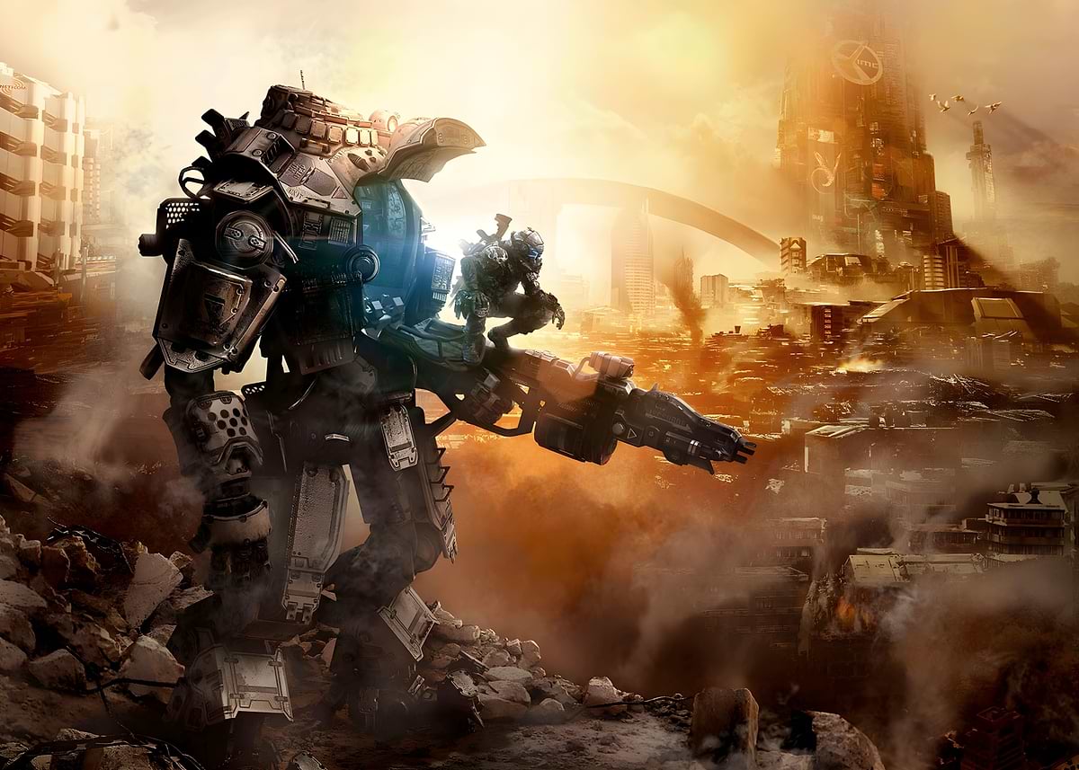'Titanfall 2' Poster, picture, metal print, paint by Ивона Блечарчик ...