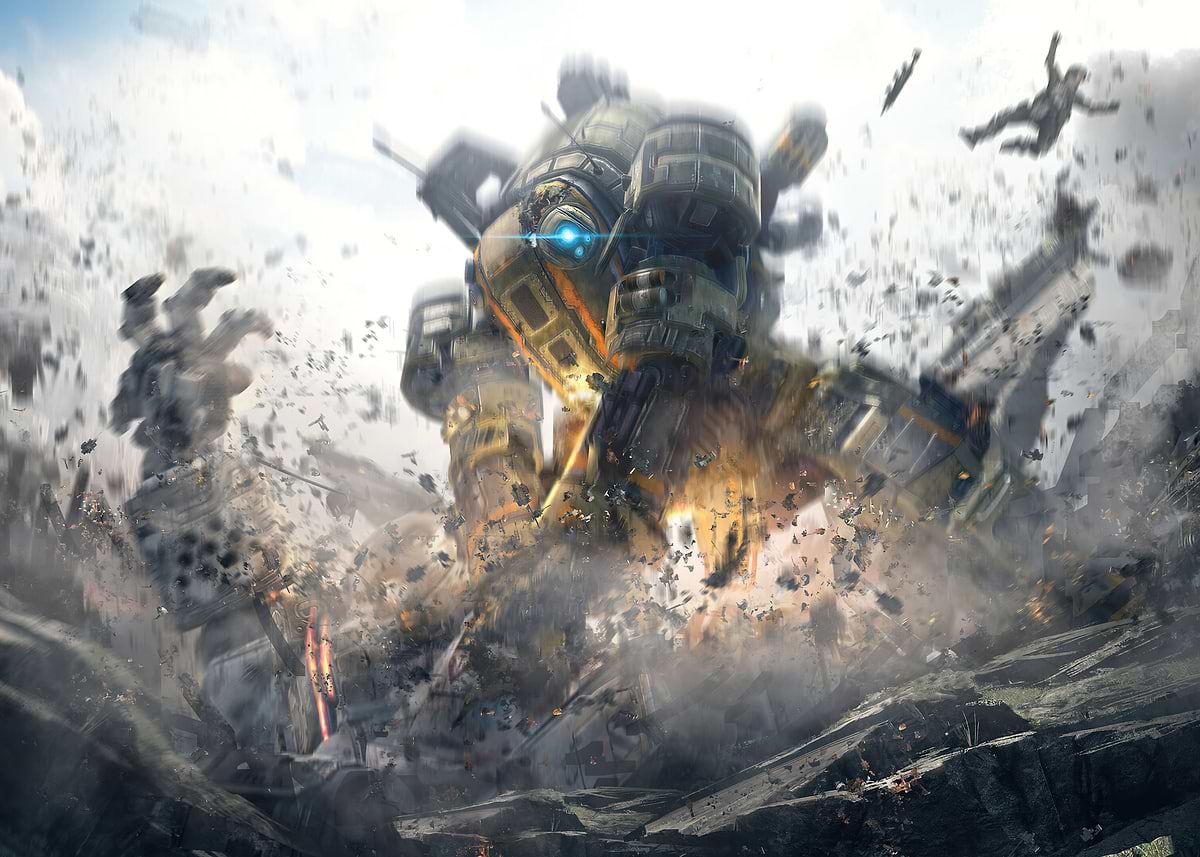 'titanfall 2' Poster, picture, metal print, paint by vera sulistyo ...
