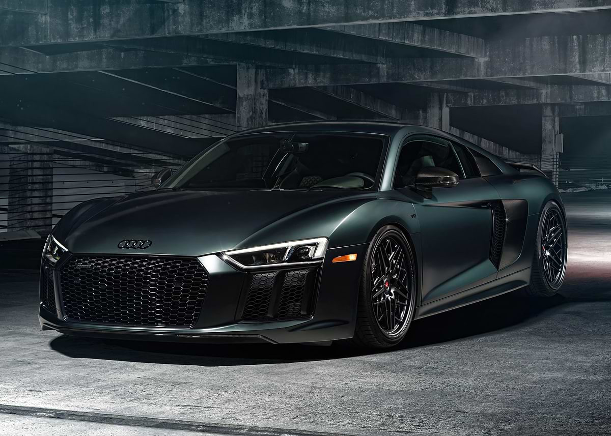 'Audi R8 ' Poster, picture, metal print, paint by gani ismail | Displate