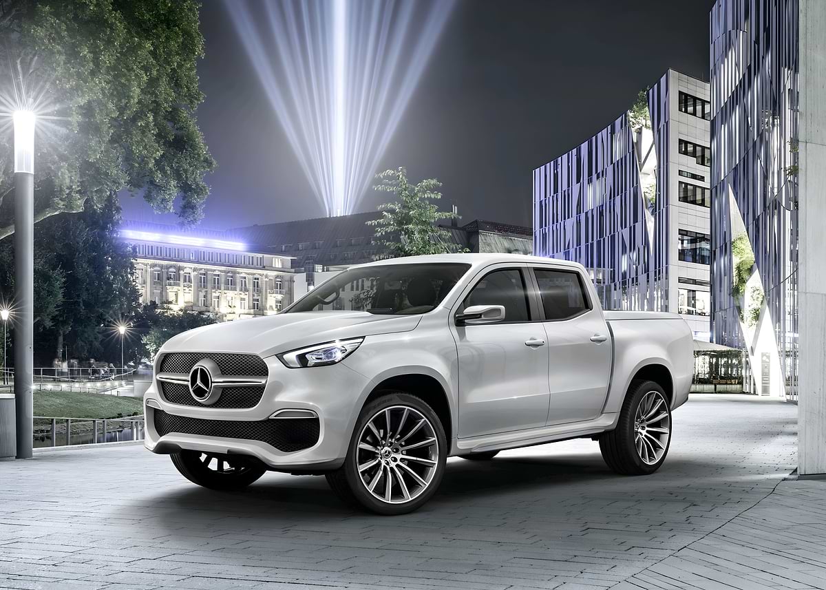 'Mercedes Benz X Class' Poster, picture, metal print, paint by auto ...