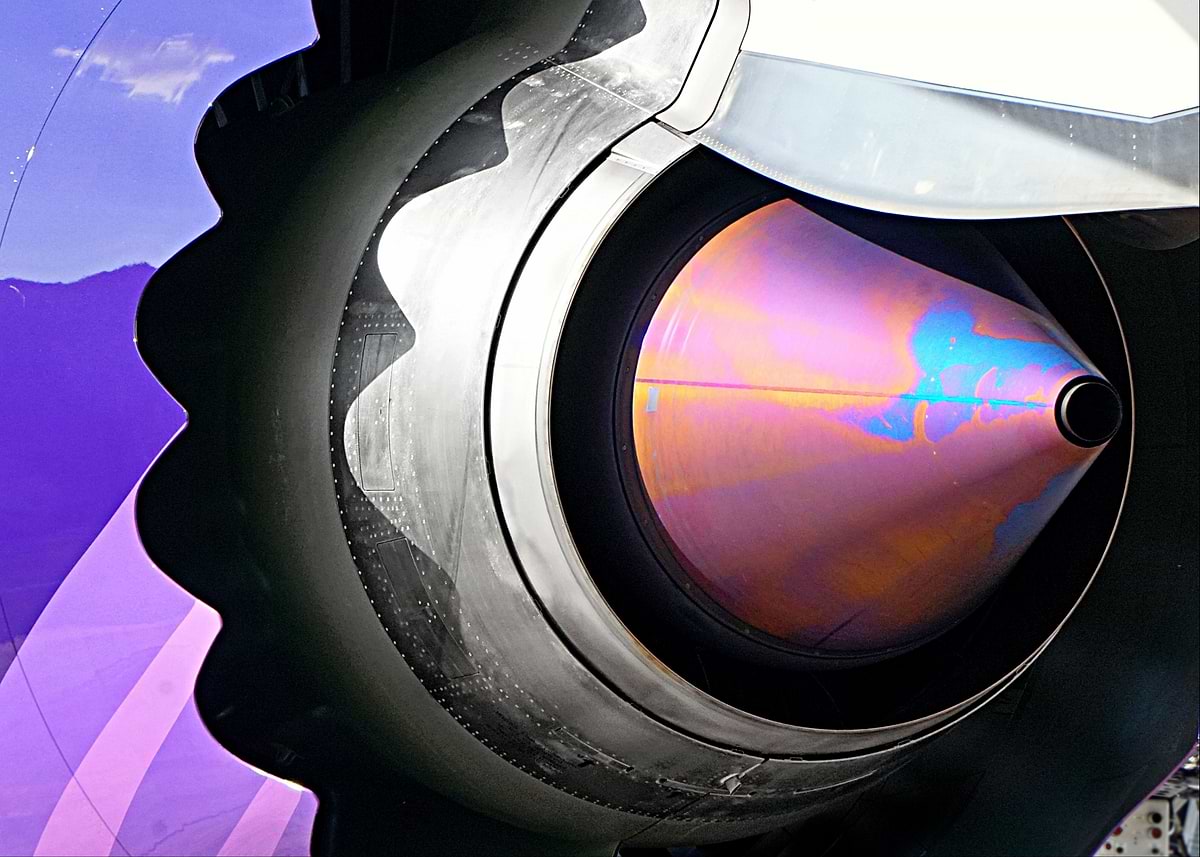 'GENx Exhaust' Poster, picture, metal print, paint by Coby Explanes ...
