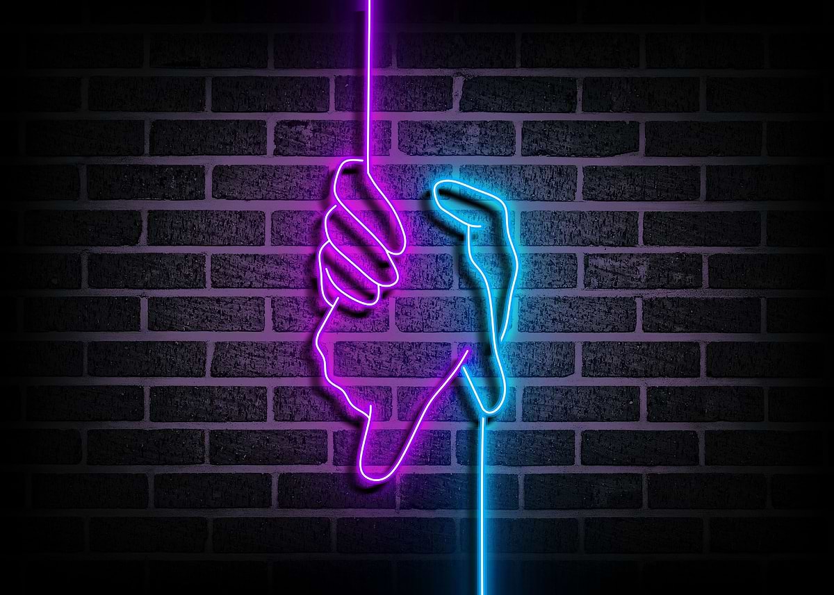 'Help Me' Poster, picture, metal print, paint by CRAFTSSSTUDIO | Displate