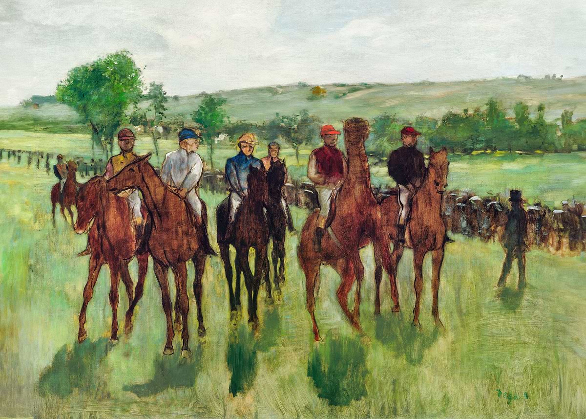 'The Riders' Poster, picture, metal print, paint by anamaria tudor ...