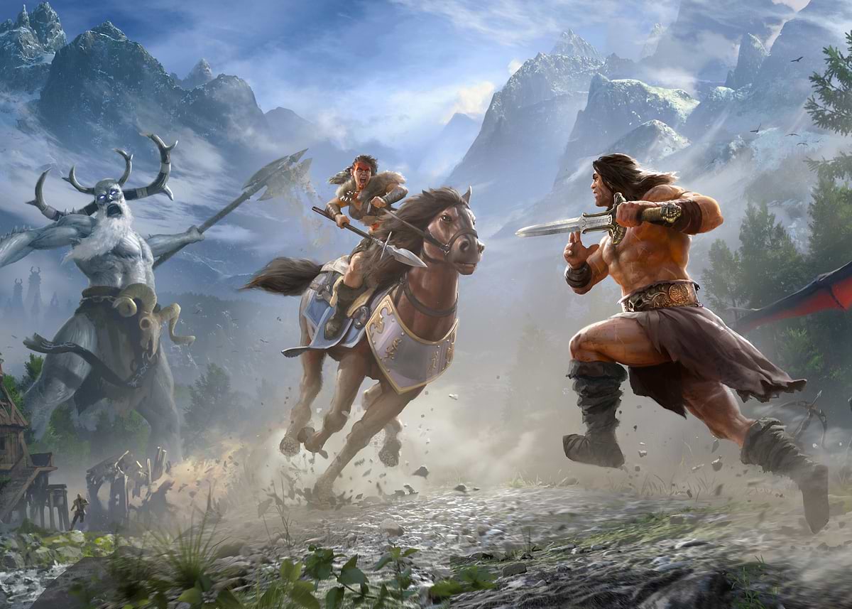 'Conan Exiles' Poster, picture, metal print, paint by Conan Exiles ...