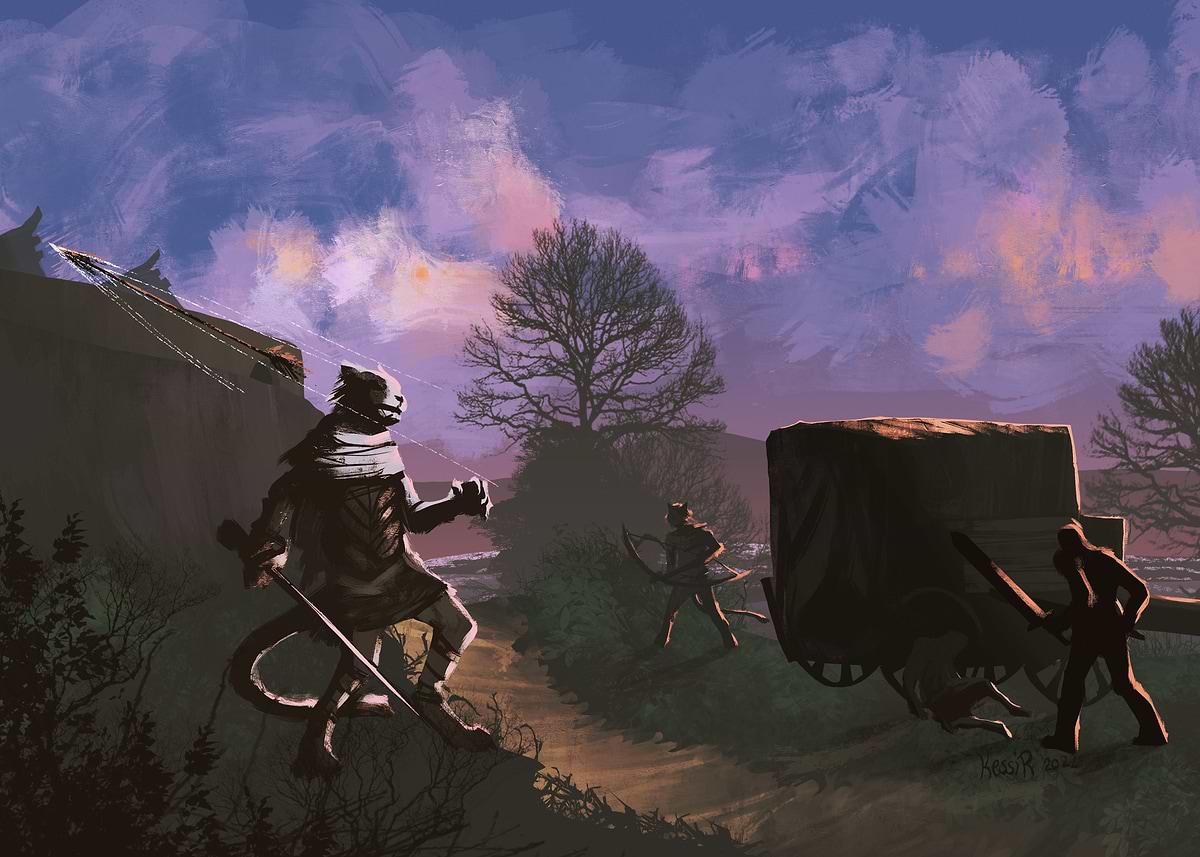'Ambushed' Poster, picture, metal print, paint by Blighthouse Studio ...