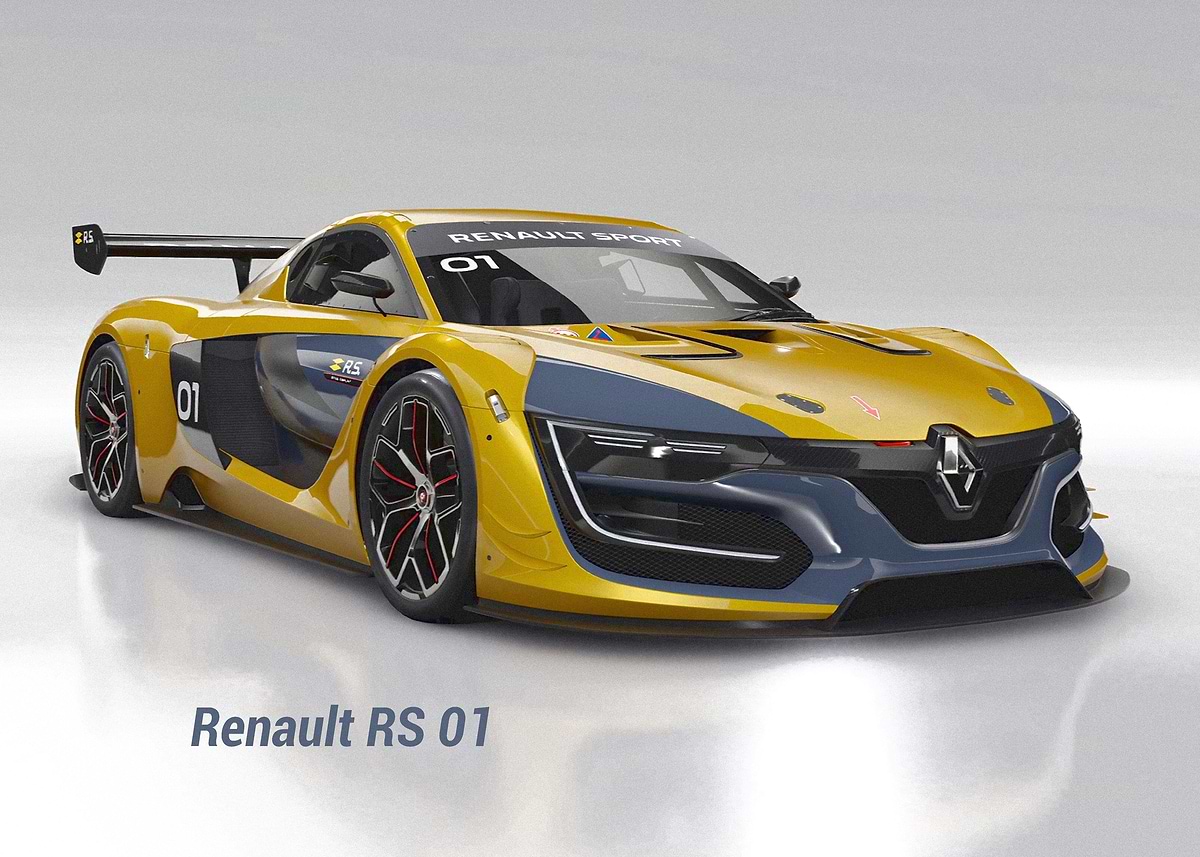 'Renault RS 01' Poster, picture, metal print, paint by One Line Artist ...
