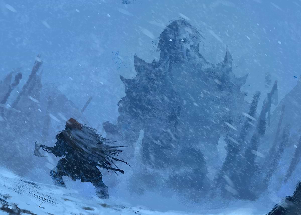 'The Return Of The Yeti' Poster, picture, metal print, paint by Lestat ...