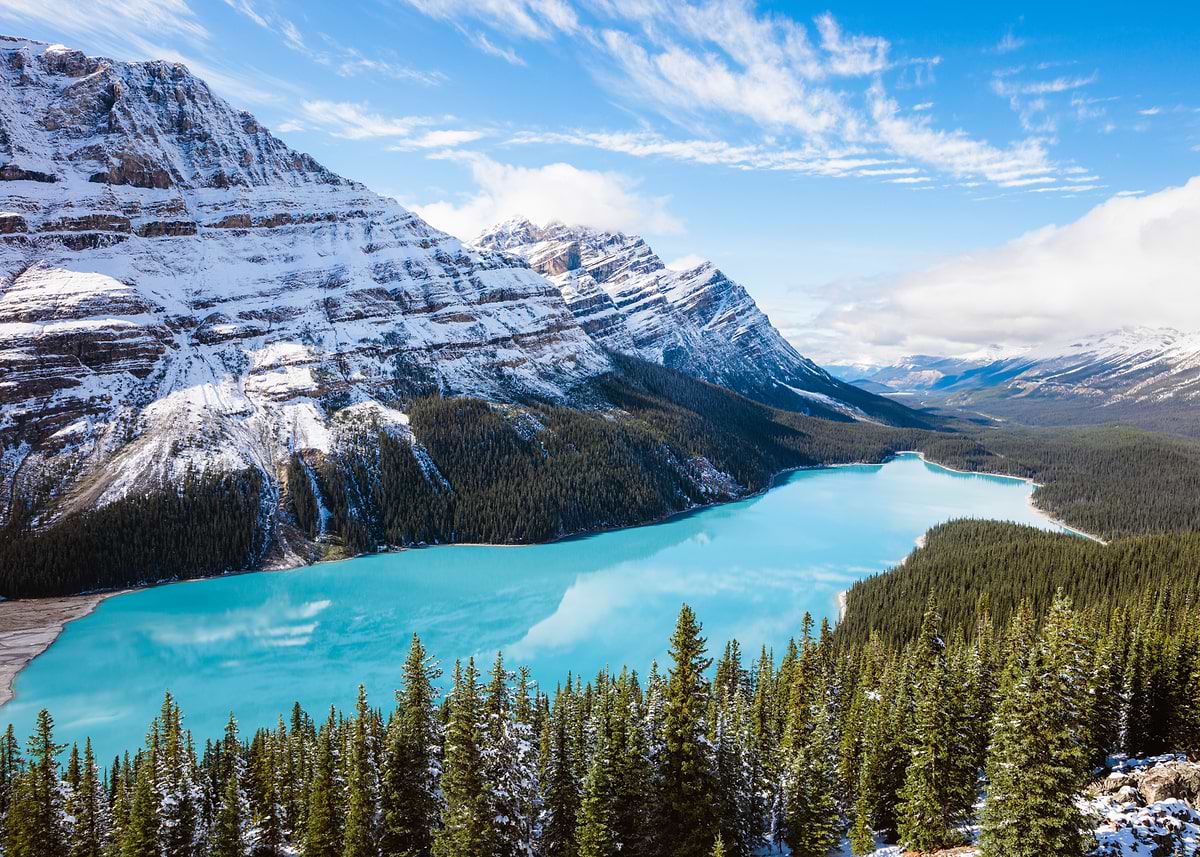 'Peyto lake Banff Canada' Poster, picture, metal print, paint by Matteo ...