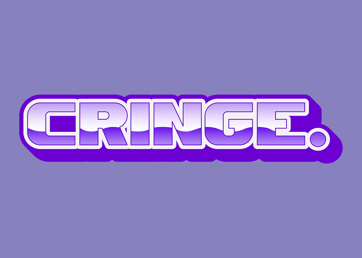 'Cringe' Poster, picture, metal print, paint by Reductionchivalrous ...