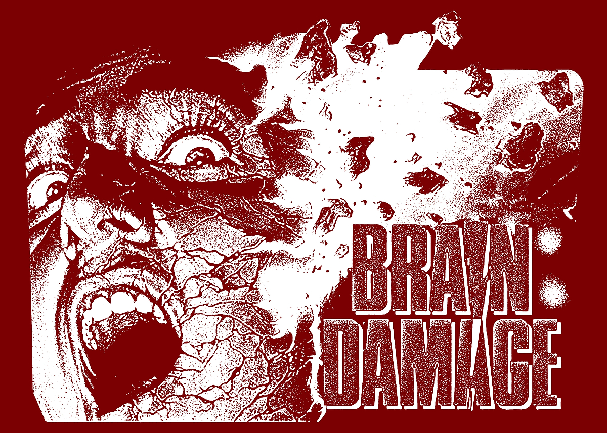 'Brain Damage' Poster, picture, metal print, paint by Tormentedabnormal ...